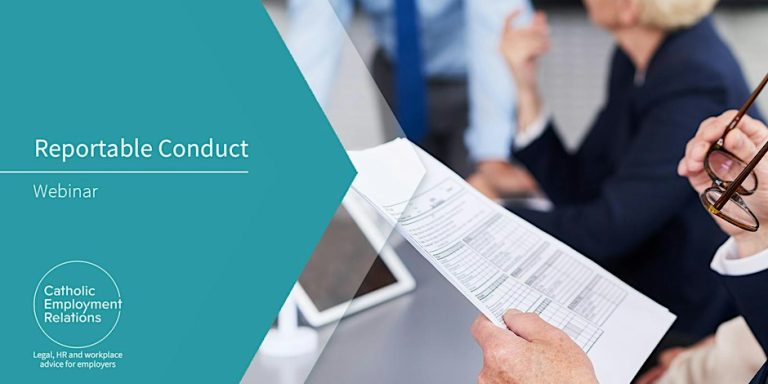 Reportable Conduct - Association of Ministerial PJP's