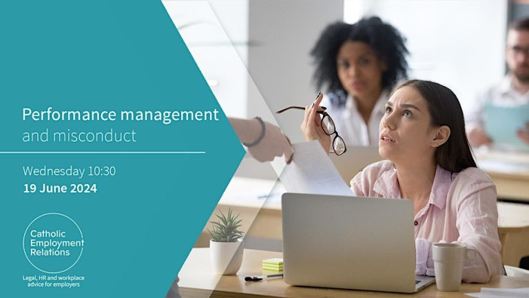 Performance management and misconduct - Association of Ministerial PJP's